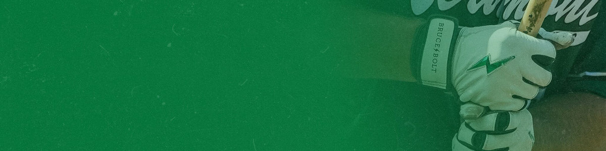Green Batting Gloves – BRUCE BOLT
