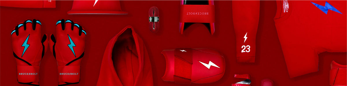 Red Batting Gloves | Red Baseball Drip & Accessories – BRUCE BOLT