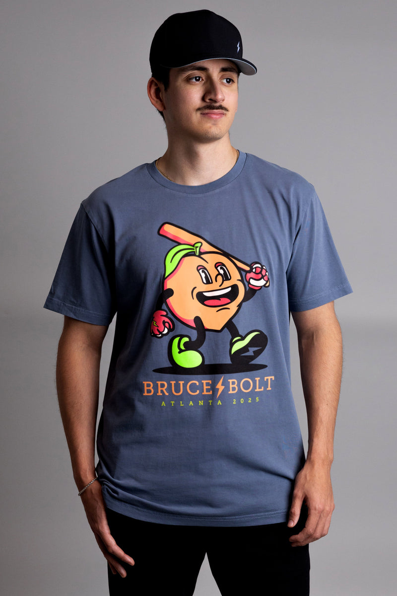 Atlanta Series Short Sleeve Shirt - Slate Blue – BRUCE BOLT