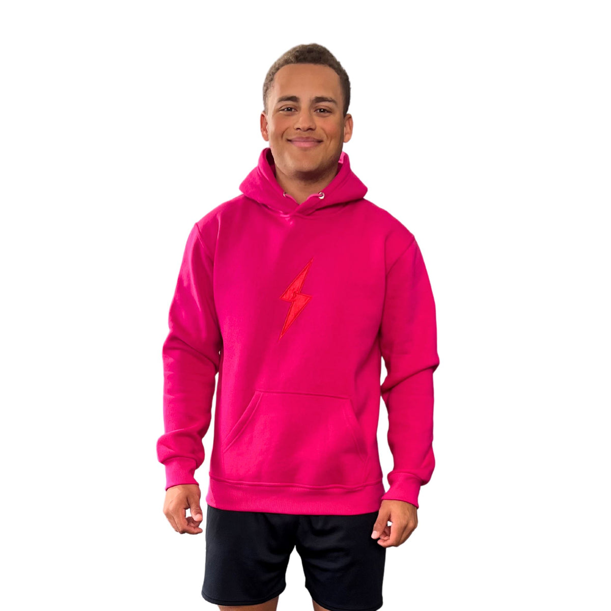 BRUCE BOLT "BOLT" Hoodie - PINK