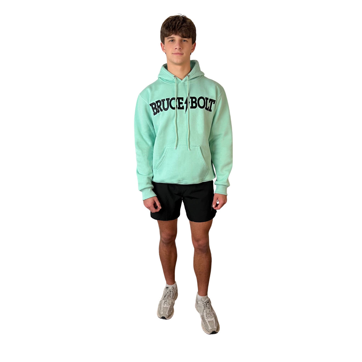 BRUCE BOLT "BRUCE BOLT" Hoodie - MINT