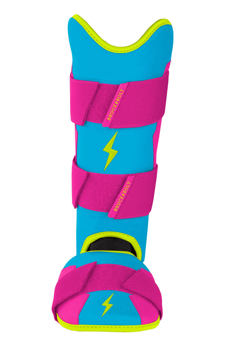 Blue, Purple, & Yellow Leg Guard for Softball & Baseball – BRUCE BOLT