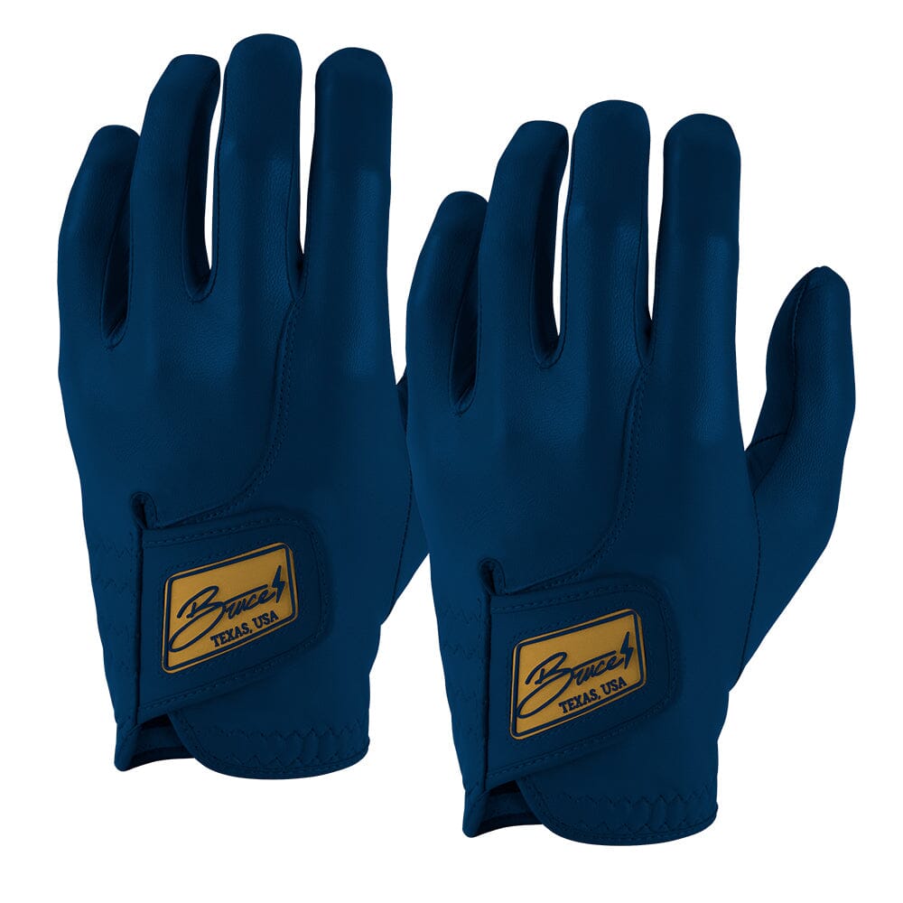Navy Blue Golf Glove | Right Handed Golf Gloves – BRUCE BOLT
