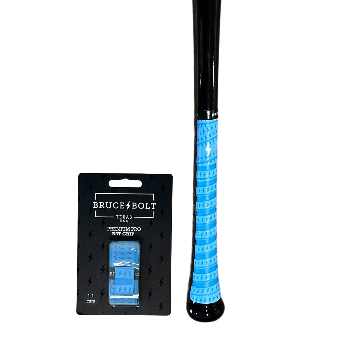 Baby Blue Bat Grip | Baseball Hitting Accessories – BRUCE BOLT