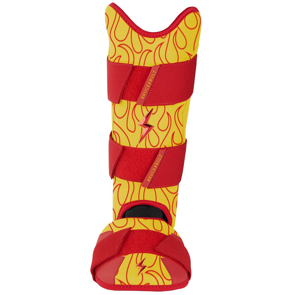 Harrison Bader Signature Series Leg Guard - Flames – BRUCE BOLT