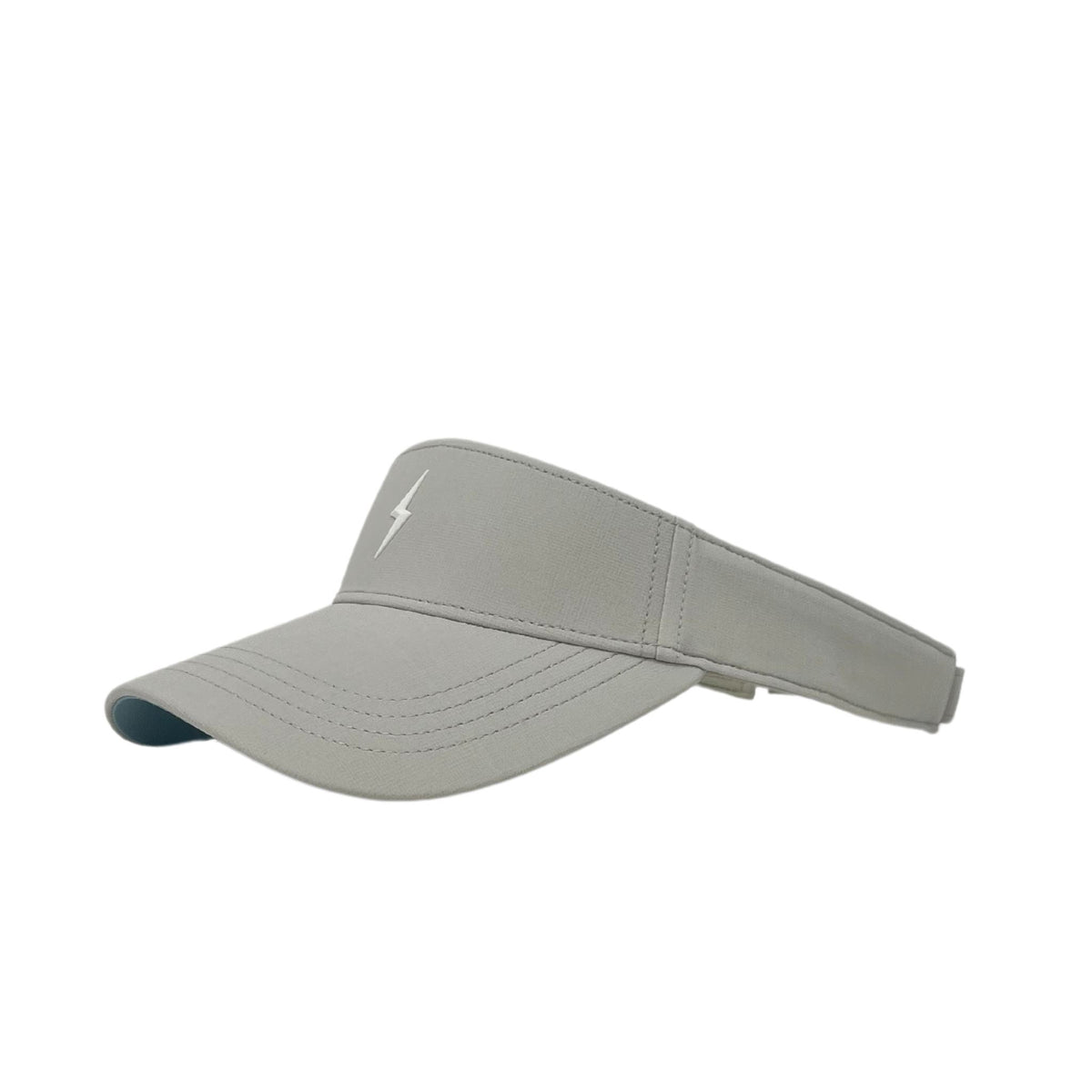 BRUCE BOLT Grey Visor | Cool & Casual Baseball Hats