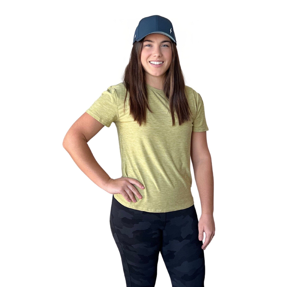 BRUCE BOLT Women's Short Sleeve SuperSoft Leek Green TShirt