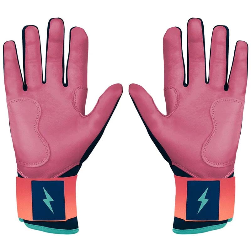 Personalized Bear Series Long Cuff Batting Gloves - Sunset – BRUCE BOLT