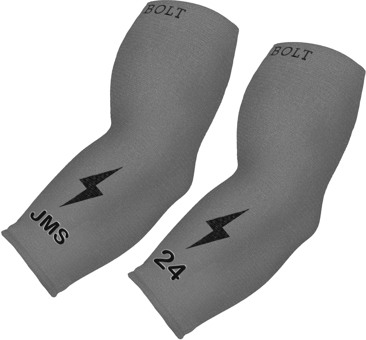 Personalized Graduated Compression Premium 3/4 Arm Sleeve - Grey ...