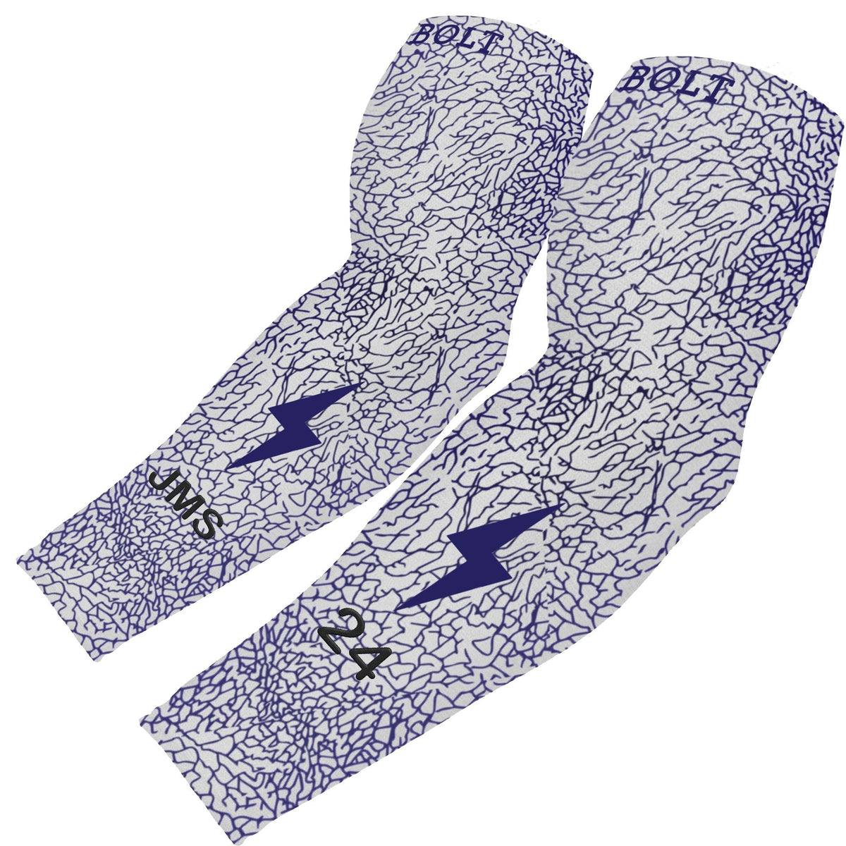 Personalized BRUCE BOLT Graduated Compression Premium Arm Sleeve - HAP