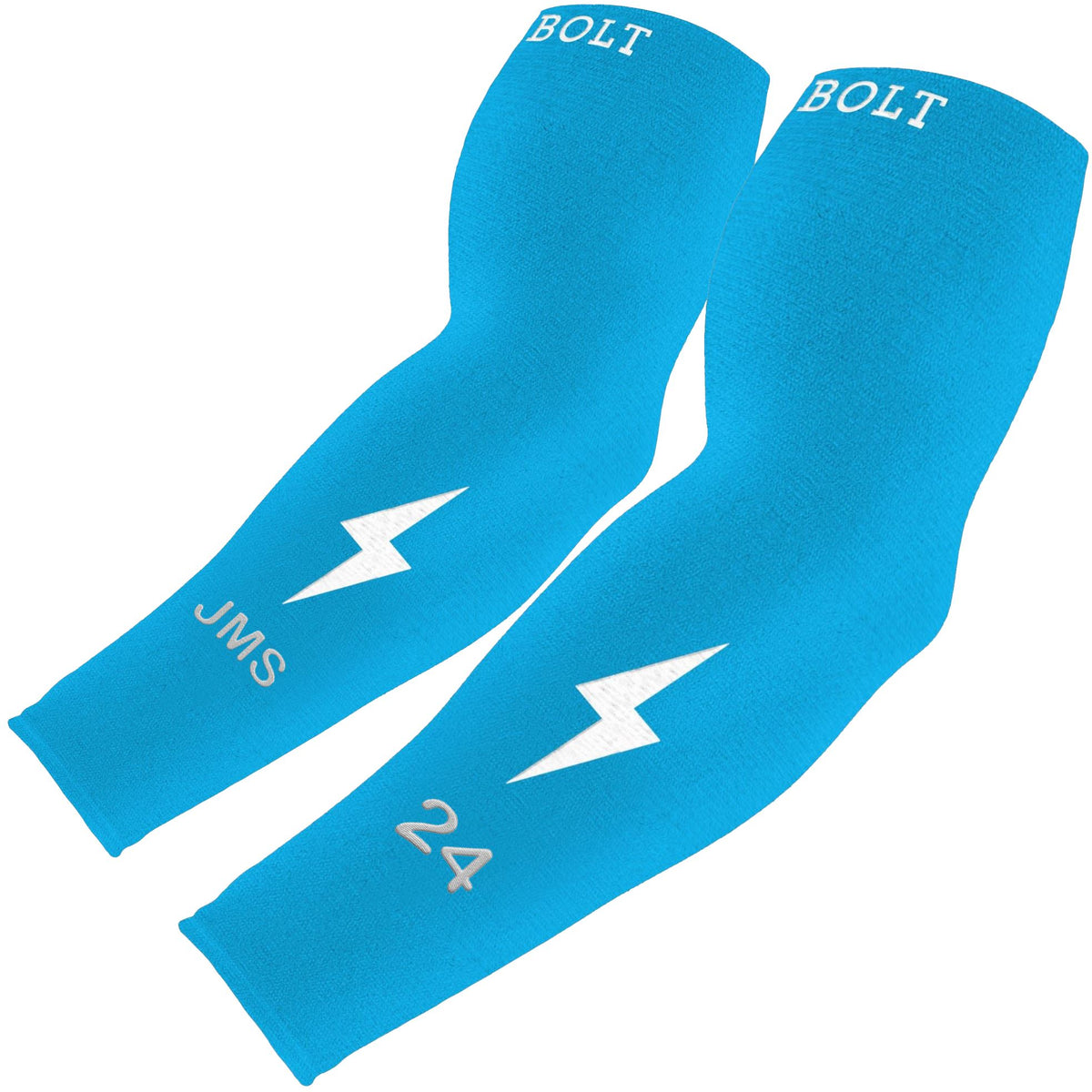 Personalized BRUCE BOLT Graduated Compression Premium Arm Sleeve - MIA