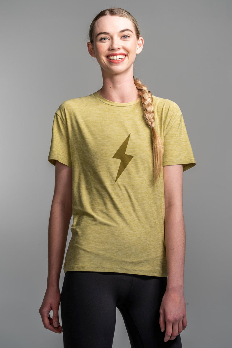 Women's SuperSoft BOLT Short Sleeve Shirt - Leek Green – BRUCE BOLT