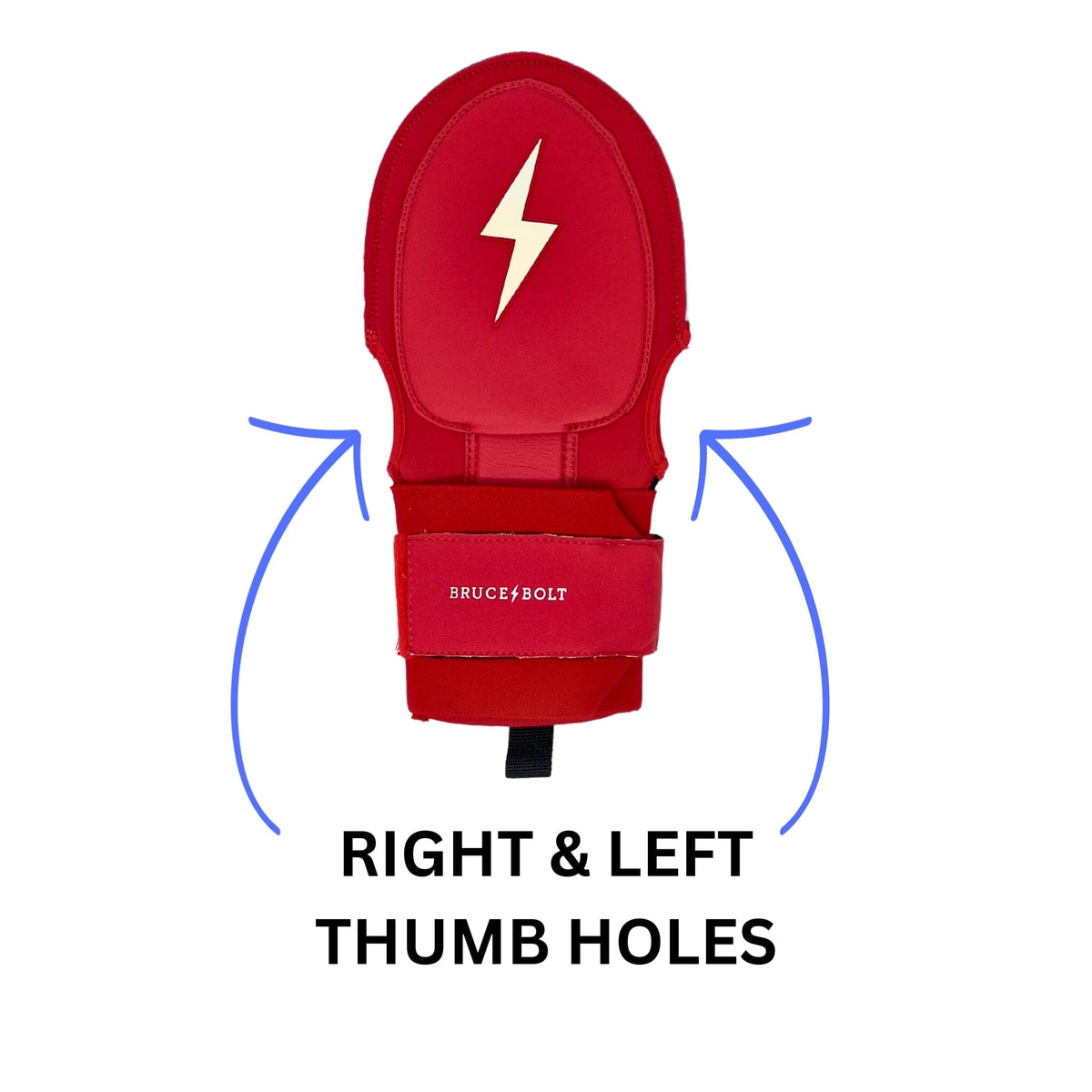 BRUCE BOLT Sliding Mitt - RED